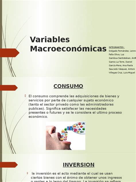 Variables Macroeconómicas Peru Pdf Producto Interno Bruto Precios