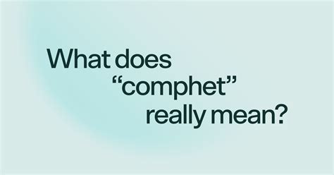 What Does Comphet Really Mean 5 Ways To Combat It