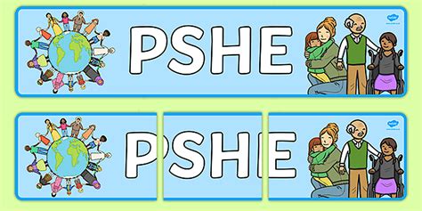 Pshe Banner Pshe Display Resources Twinkl Life Twinkl