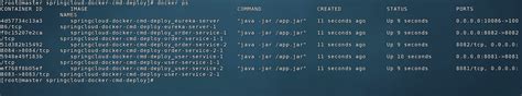 【java应用实战 Springcloud】（四）springcloud微服务模块使用docker Compose进行部署docker