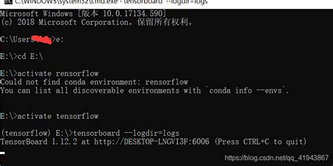Tensorflow中使用tensorboard出现无法访问的问题tensorboard 拒绝访问 Csdn博客