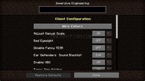 Configured Mods Minecraft Curseforge