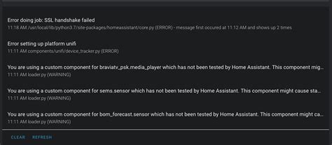 Unifi Controller Integration Not Working Configuration Home Assistant Community
