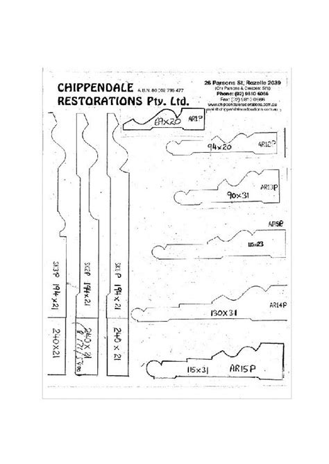 Mouldings Skirtings And Architraves Chippendale Restorations