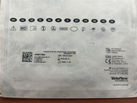 New Arrow Cs 01700 Arrow Karlan Introducer Laparoscopic Cholangiography