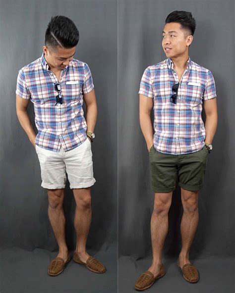 How To Wear A Short Sleeve Button Up Shirt For Short Guys 5 Ways