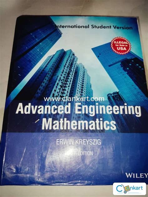 Buy Advanced Engineering Mathematics 10ed Isv Book In Excellent