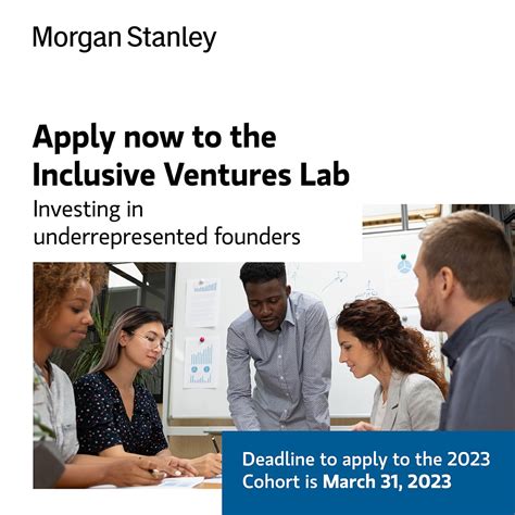 Morgan Stanley On Linkedin Morgan Stanley Inclusive Ventures Lab Morgan Stanley