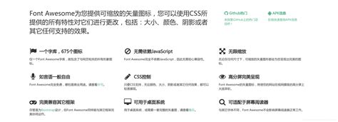 前端图标字体库 Font Awesome前端 字体库 Csdn博客
