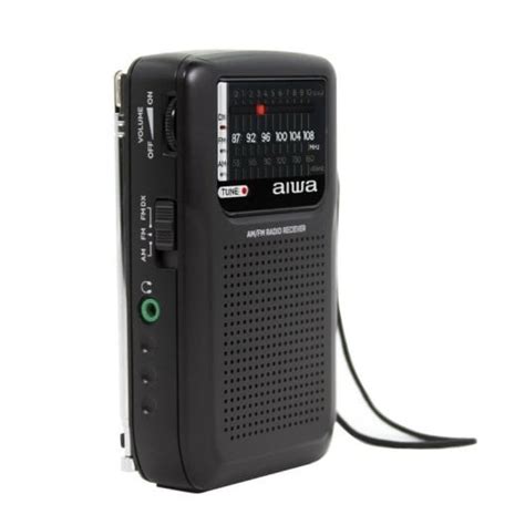 Aiwa RS 33 Radio Portátil Analógica Negra PcComponentes com