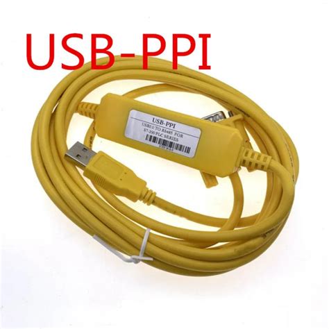 Usb Ppi Plc Programming Cable Usb To Rs485 Adapter For Siemens S7 200 Plc Usb Ppi Download Cable