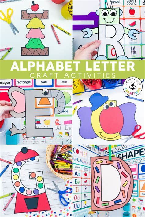 How To Use A Unique Uppercase Alphabet Craft Bundle To Learn Letters