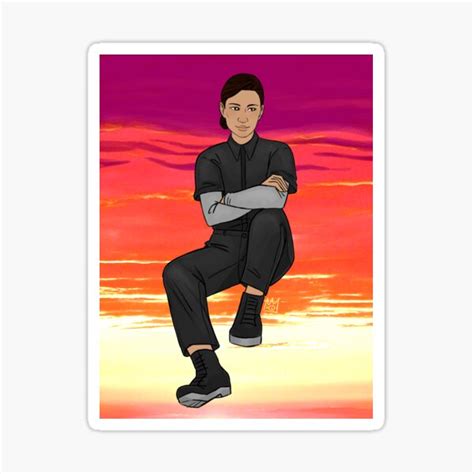 Sticker For Sale Avec L Uvre Lesbea De L Artiste Babyhellboy Redbubble