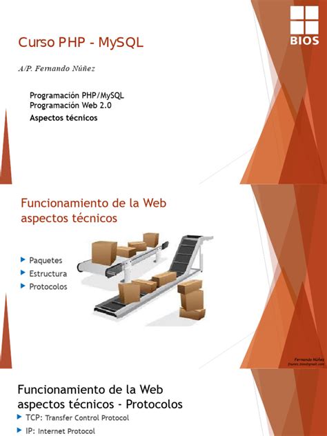 02funcionamiento De La Web Aspectos Técnicos Php Web 20
