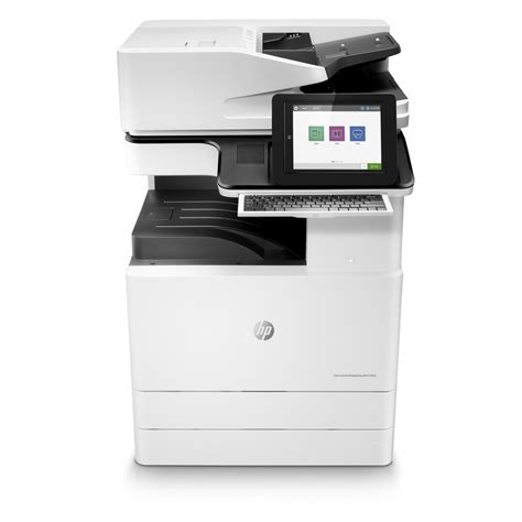 Hp Color Laserjet Managed Flow Mfp E Z With Mps A Colour Multifunction Laser Printer Z Z A