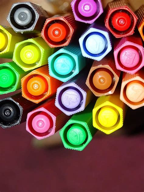 연필 종이 학교 쓰다 무승부 화려한 펜 교육 쓰기 창조적 인 색깔 Pikist