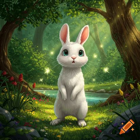 White Bunny Animation