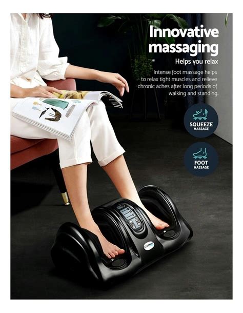 Livemor Seat Cushion Heating Full Back Massage With Foot Massagers 8