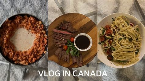 🇨🇦 캐나다 자취러의 집밥 브이로그 🍚 워홀 브이로그 브리 치즈 파스타 라조장 팽이 버섯 덮밥 닭한마리 크림 김치볶음밥 Youtube