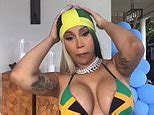 Video Cardi B Dons A Revealing Bikini In Jamaica With Offset Daily Mail Online