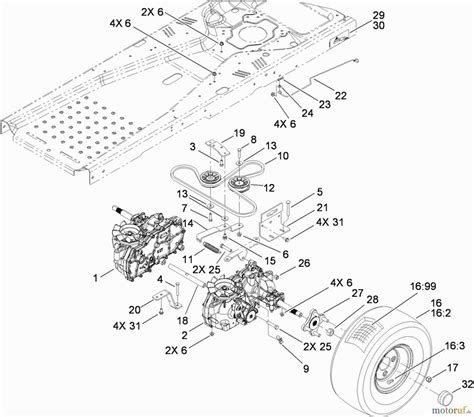 Exploring The Parts Diagram Of John Deere La115 Mower Deck
