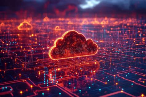 Cloud Computing Digital Network Data Storage Technology Innovation