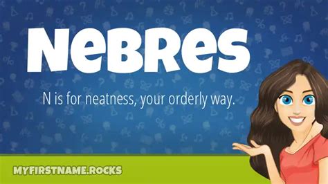 Nebres First Name Personality And Popularity