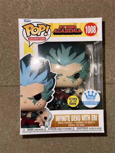 FUNKO POP MHA Infinite Deku With Eri 1008 Glow Funko Shop Exclusive EUR 23 35 PicClick IT