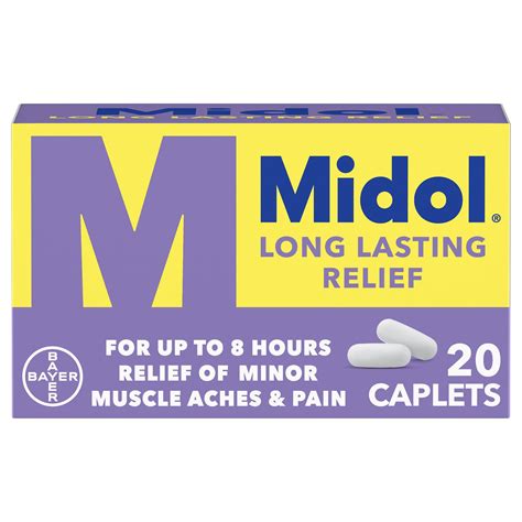 Bayer Healthcare 31284357122 Cramp Relief Midol® 650 Mg Strength