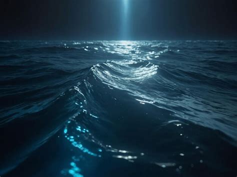 Ocean Current Energy 30 Premium Ai Generated Image