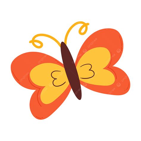 Butterfly Drawing Cartoon