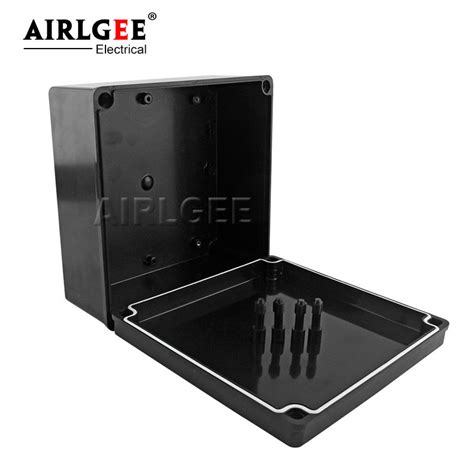 Висококачествена черна водоустойчива пластмасова кутия от серия Ag Кутия за електронни