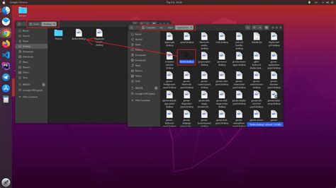 Cách tạo Shortcut trên màn hình Desktop Ubuntu 20 04