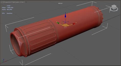 Silencer Suppressor Oss Highpoly 5x56 Nato 3d Model Cgtrader