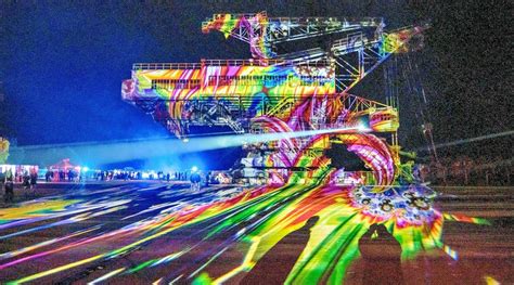 Ferropolis Das Hive Festival In Bildern