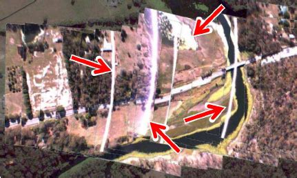 Mosaic Over Existing Google Earth Ground Overlay And Through A Turn 20 Download Scientific