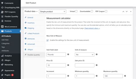 How To Add Product Dimensions And New Units In Woocommerce Wp Desk