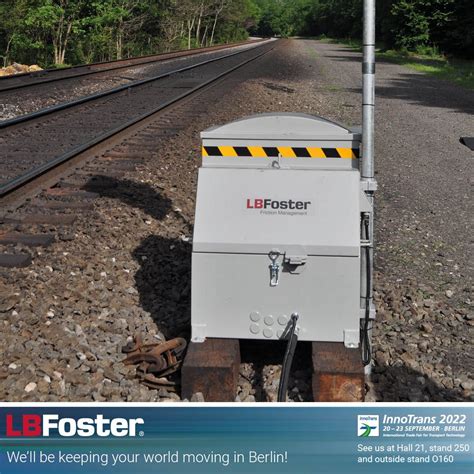 Remote Condition Monitoring On Linkedin Innotrans2022 Lbfoster Rail Railways