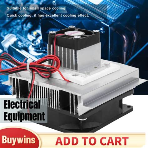 Peltier Cooler Xd 35 Thermoelectric Plate Module Cooling System Diy Kit For Small Space Daraz