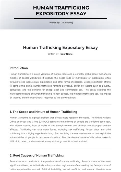 Page 2 Free Essay Outline Templates And Examples Edit Online And Download