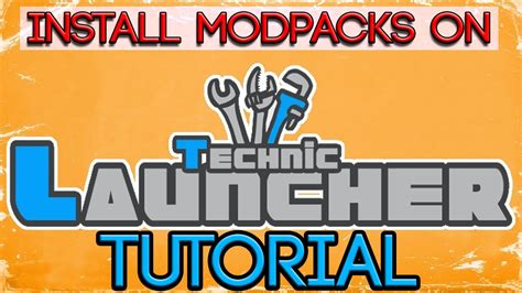 Minecraft Modpack Tutorial How To Add ANY Modpack To Technic Launcher YouTube
