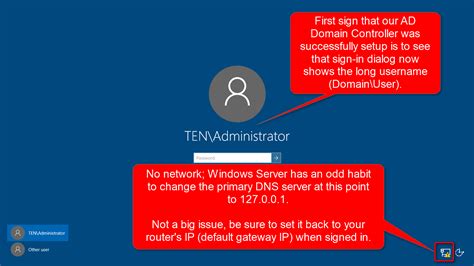 Windows Server Setup Local Domain Controller Tutorials