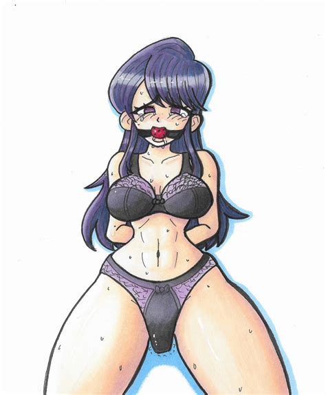Rule 34 Ball Gag Bondage Brownpidgeon Crying Female Komi San Wa