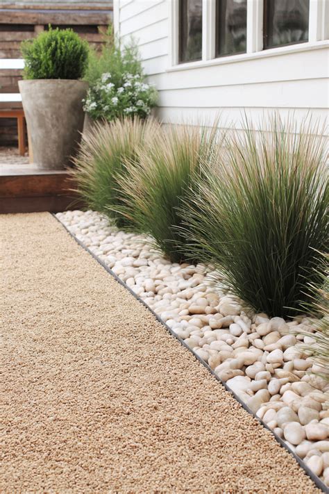 38 Garden Borders With Grasses Backyard Landscaping Front Yard