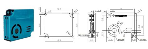 Air Laser Particulate Matter Sensor Mpm12 Bg