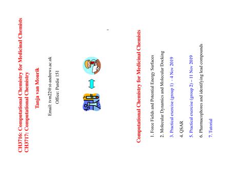 Computational Chemistry Lecture 1and2 1 Ch3716 Computational