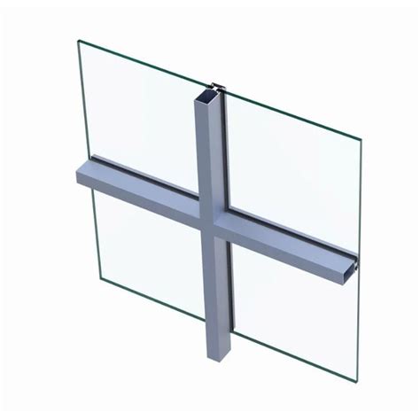 45mm Aluminum Curtain Wall At Rs 650sq Ft Aluminium Curtain Wall In