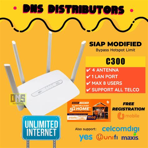 New C Modified Modem Unlimited Data Hotspot Wireless Router Wifi G All Operator Modem Wifi