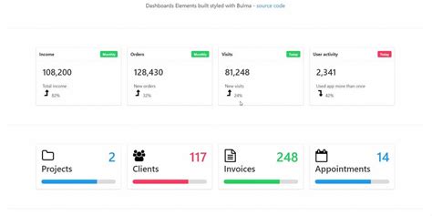 bulma css open source components r webdev