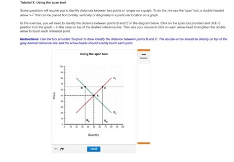 Solved Tutorial X Using The Span Tool Some Questions Will Chegg Com